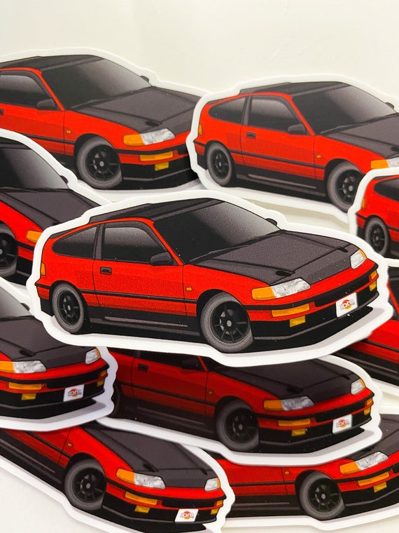 JDM CRX Vinyl Stickers - Etsy