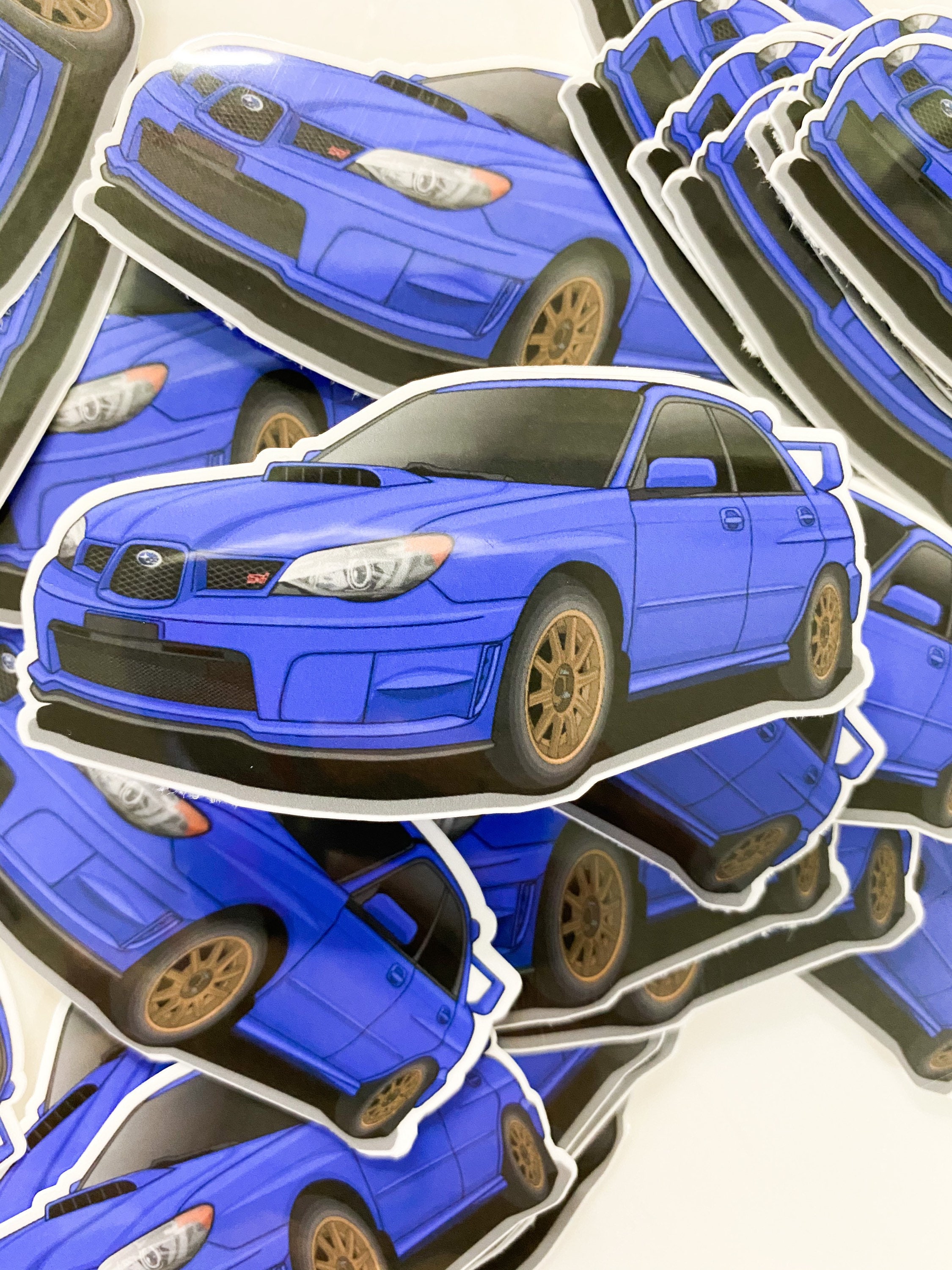 For Subaru WRX Impreza STI Hawkeye JDM Vinyl Stickers | Etsy