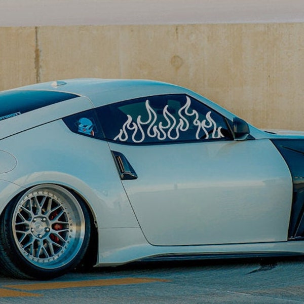 Flame Decals - Etsy