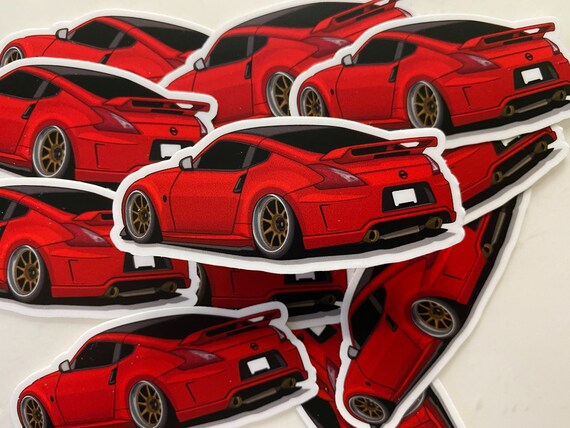 JDM 370z Vinyl Stickers - Etsy