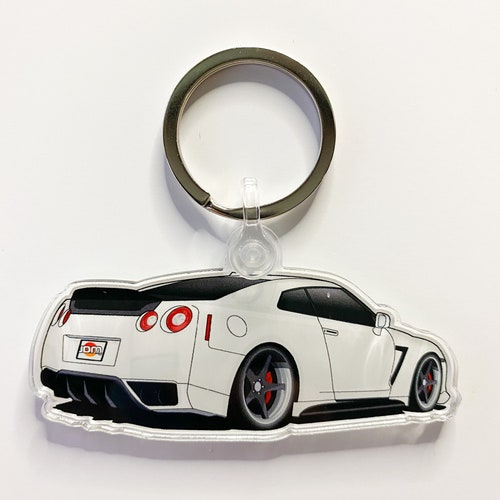 Custom Car Acrylic Keychain - Etsy