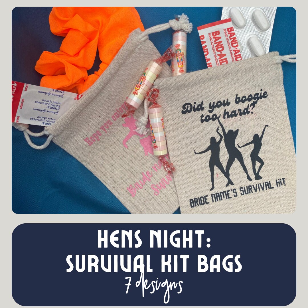 Personalized Hen Party Kit: Bachelorette Favors & Gifts for Bridesmaids ...