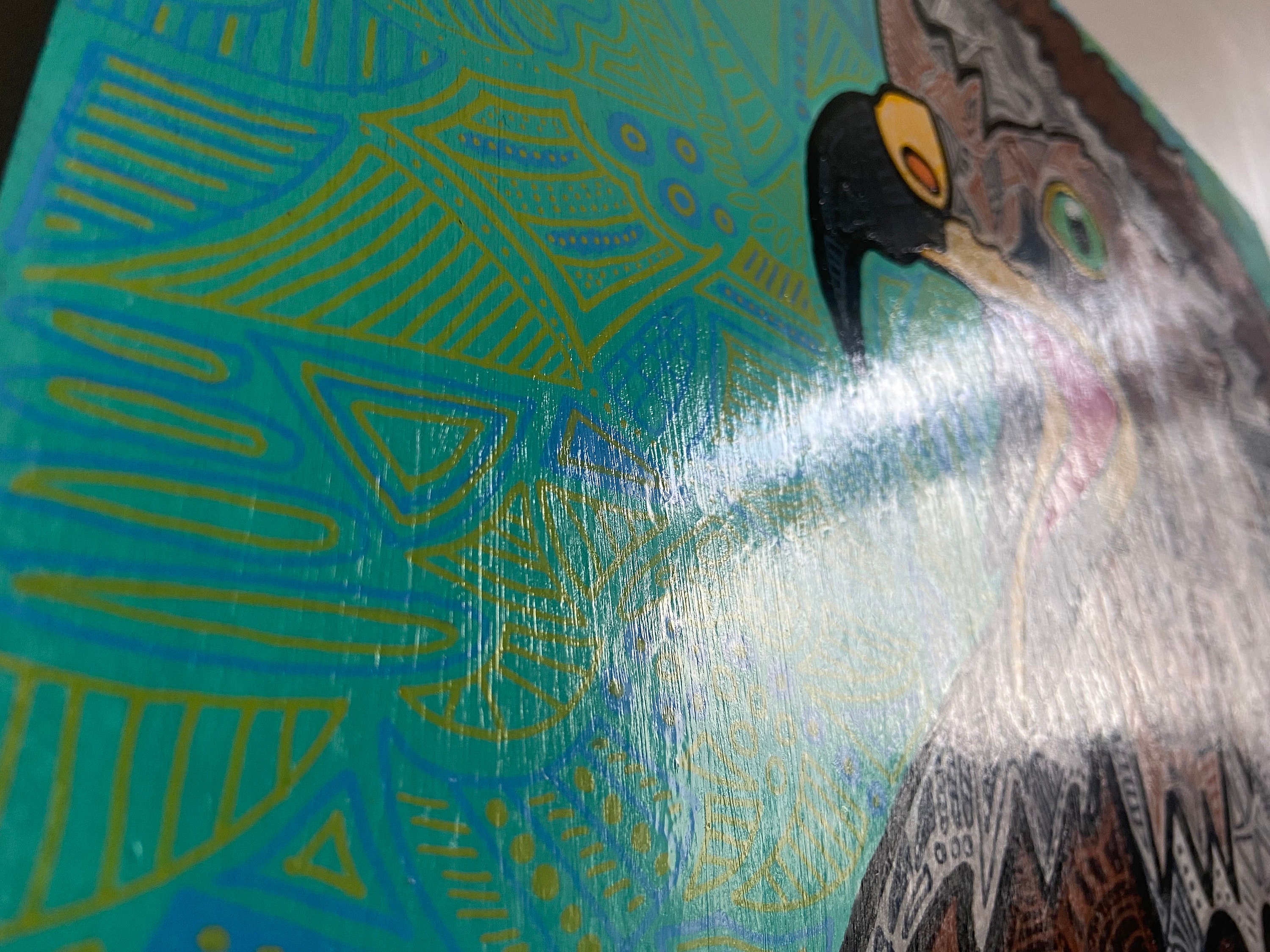 A3 Original Zentangle Eagle Art - Etsy