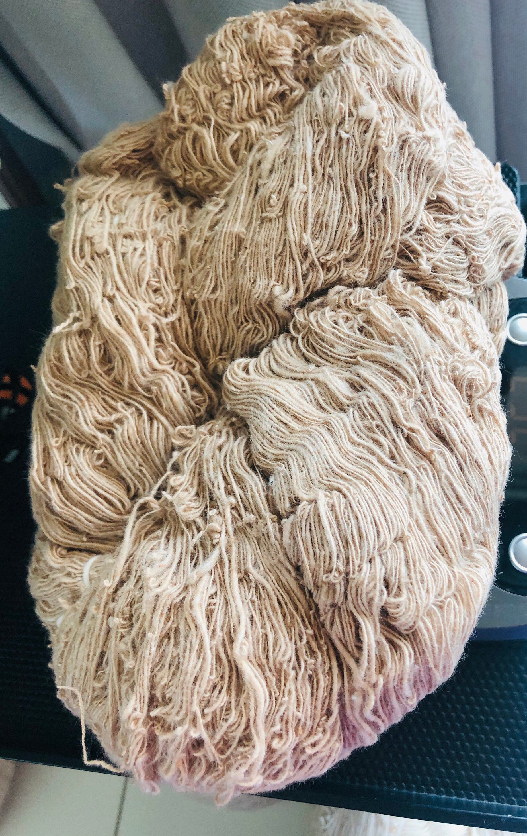 200 g de fils de coton brut filés à la main Brun - Etsy France