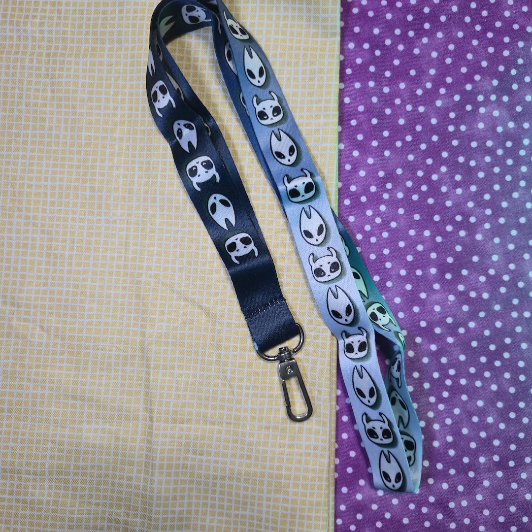 Hollow Knight Lanyard // Dark Blue to Light Blue Gradient // - Etsy