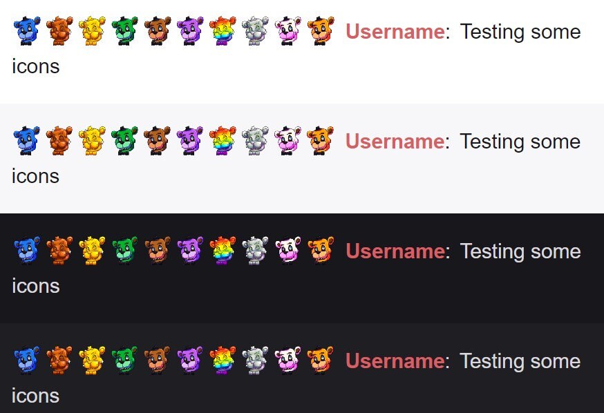 10 Freddy Shiny Badges || Twitch Badges || Set 1 - Etsy