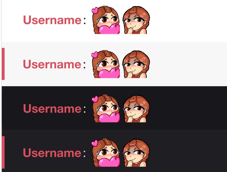 DBD Meg Thomas Twitch Emotes. - Etsy