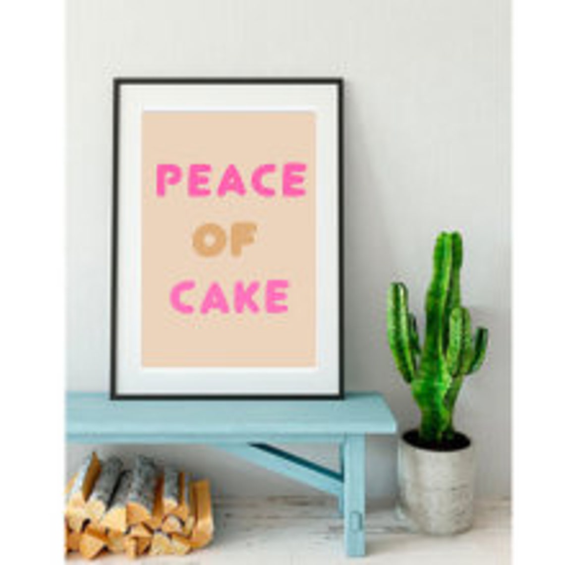 Blue Heart "forever" Quote for Home Printing - Instant Download and Add ...