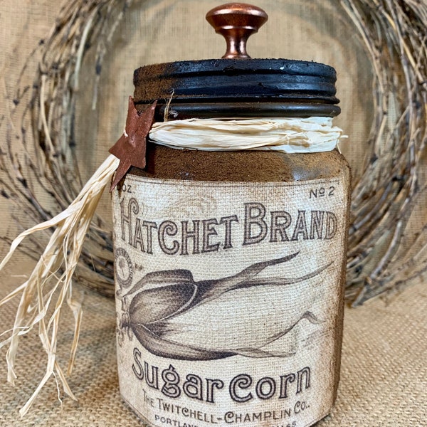 Primitive Label - Etsy