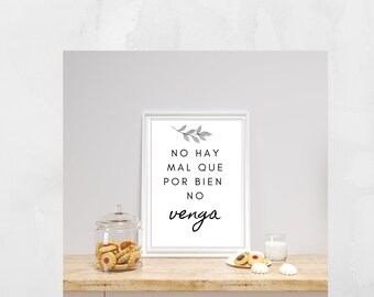 Spanish Quote Wall Art Poster Printable Digital Download - Etsy