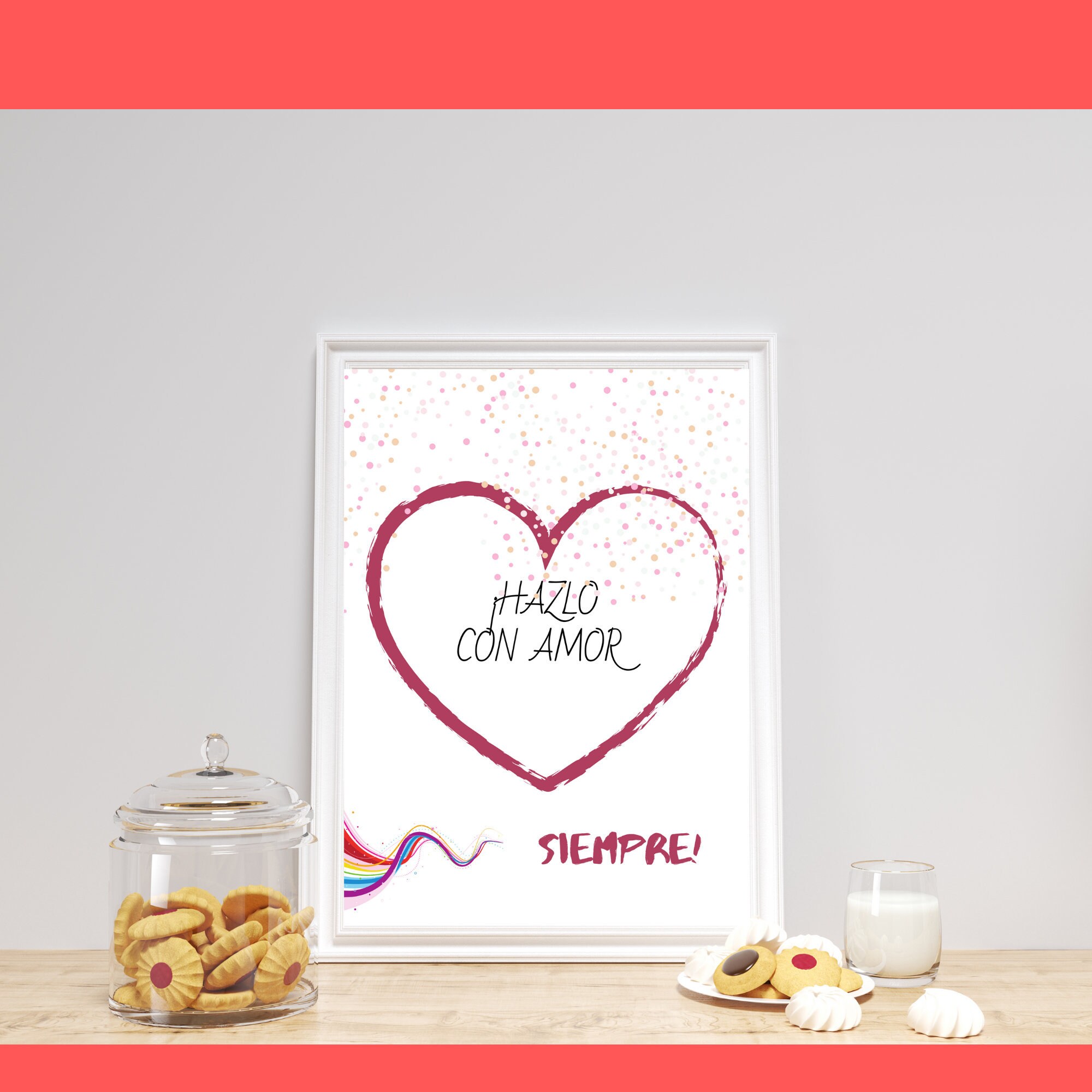 Wall Art, Spanish Phrases. Motivation, Daily Quote, Popular Spanish ...