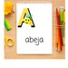 Spanish Alphabet Flashcards, Homeschooling, Printable Flashcards ...
