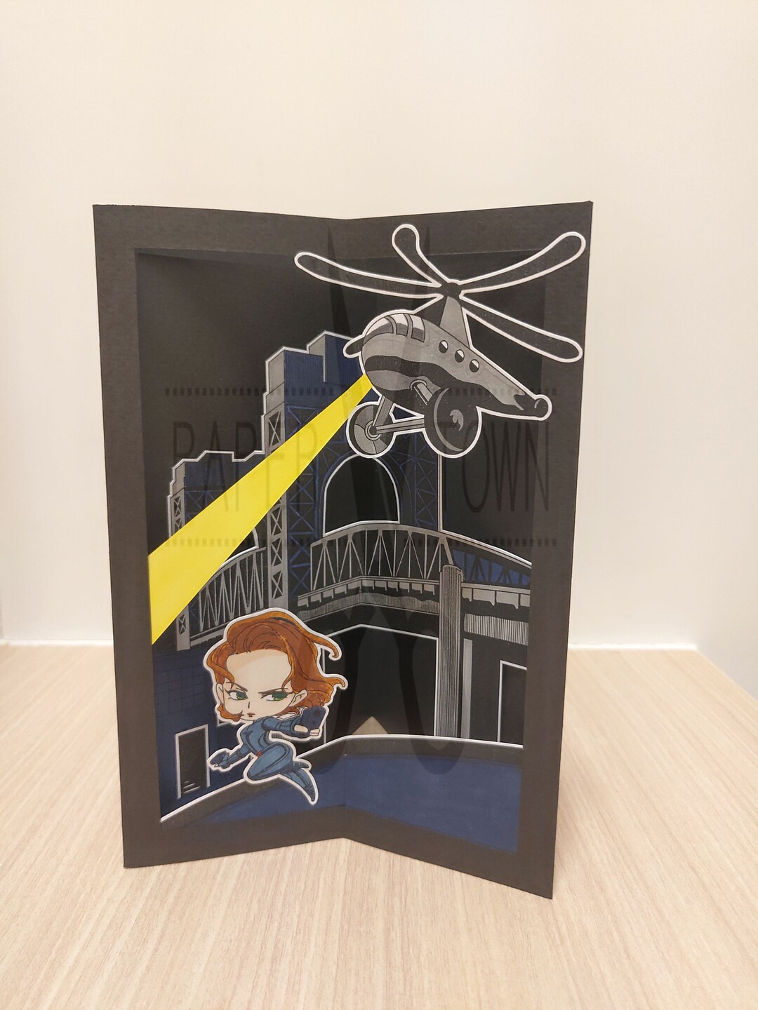 Color Template - Carousel Pop up Book – Super Hero - Etsy