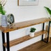 Entryway Table Console With Distressed Wood Entryway Table - Etsy