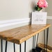 Entryway Table Console With Hairpin Legs, Entryway Table, Entryway ...