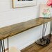 Entryway Table Console With Hairpin Legs, Entryway Table, Entryway ...