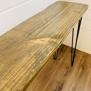 Entryway Table Console With Hairpin Legs, Entryway Table, Entryway ...