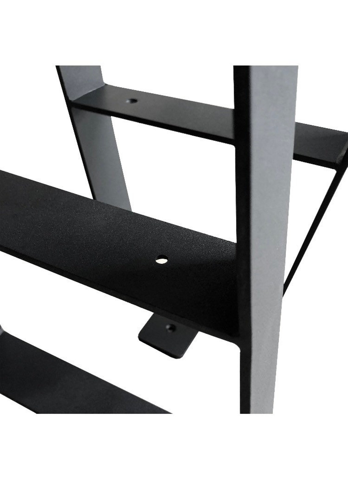 Bench Legs Powder Coated Black Metal Bench Legs Metal Table - Etsy