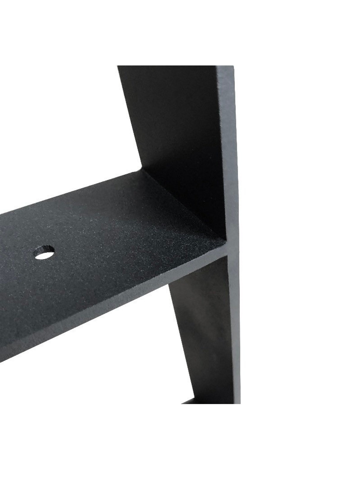 Bench Legs Powder Coated Black Metal Bench Legs Metal Table - Etsy