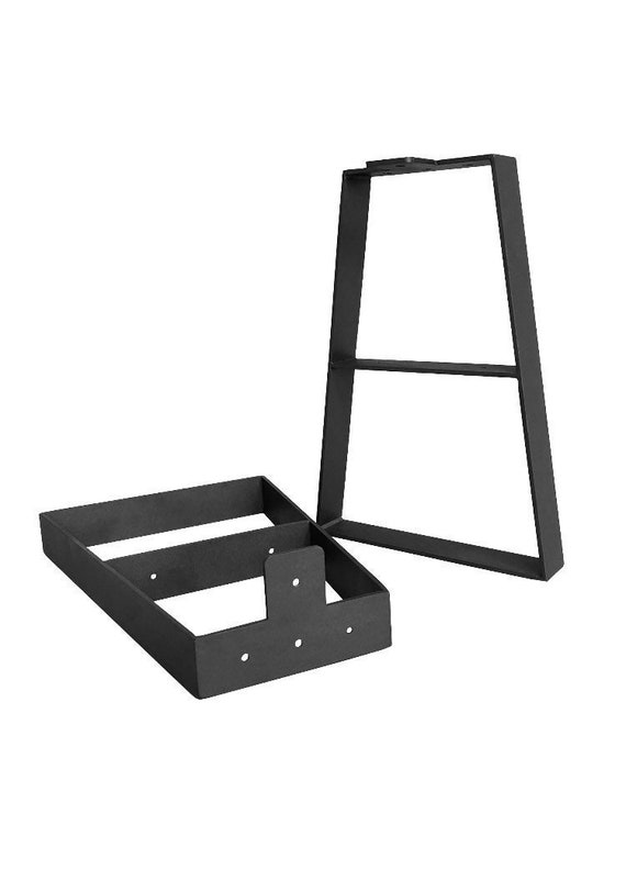 Bench Legs Powder Coated Black Metal Bench Legs Metal Table - Etsy