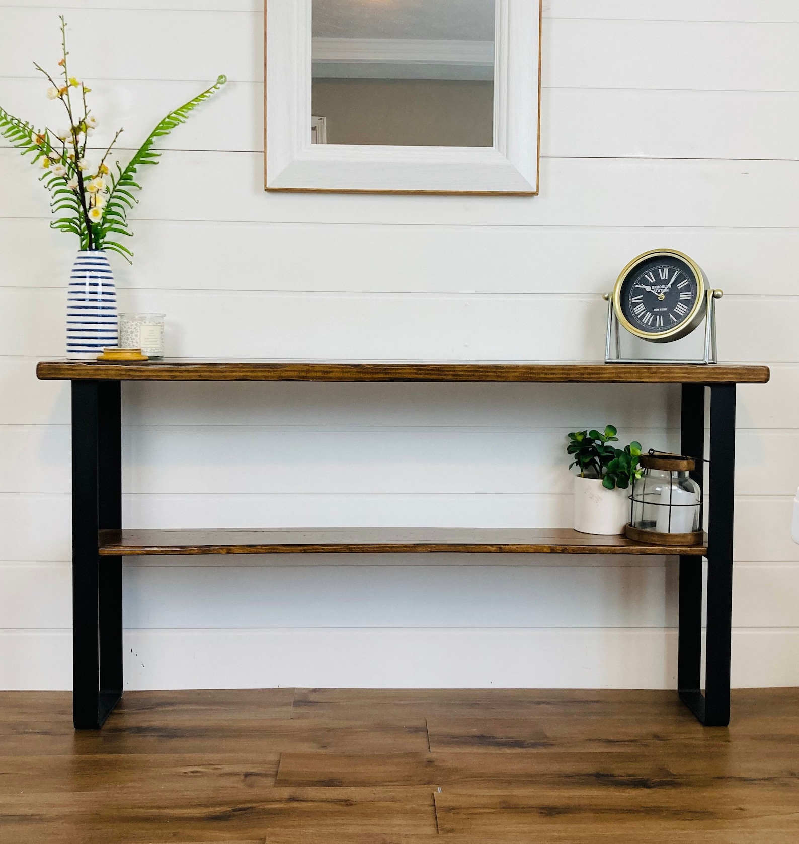 Narrow Console Table, Console Table, Console Table With Metal Legs ...