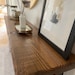 Entryway Console Table With Distressed Wood, Console Table, Entryway ...