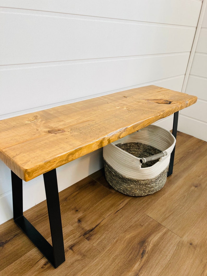 Farmhouse Bench Distressed Wood Bench Entryway Bench Shoe | Etsy