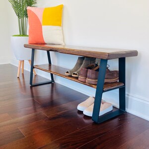 Bench Legs Powder Coated Black, Metal Bench Legs, Metal Table Legs ...