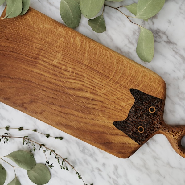 Cat Cutting Board - Etsy