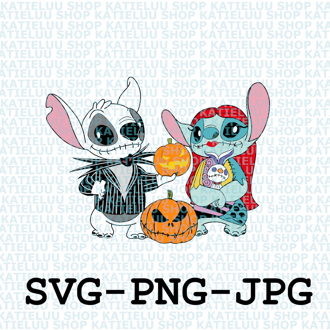Stitch Skellington Png Stitch Jack Scrump Halloween Svg Png. - Etsy