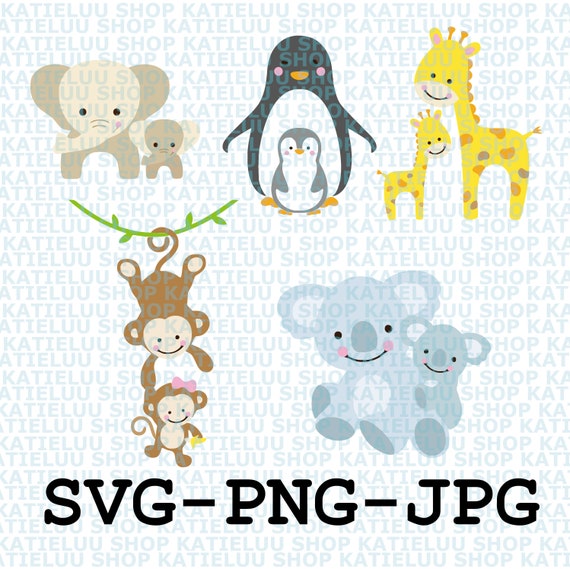 Forest Animals Svg Png Digital Download. Woodland Animals | Etsy