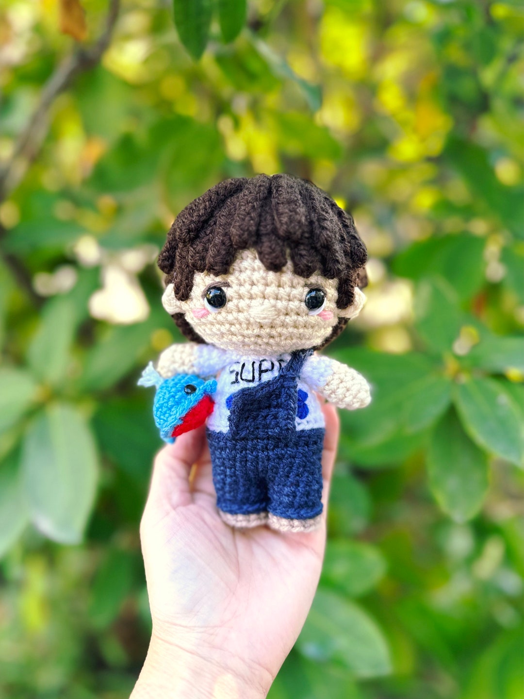 Crochet BTS Jin super Tuna Figure/doll - Etsy
