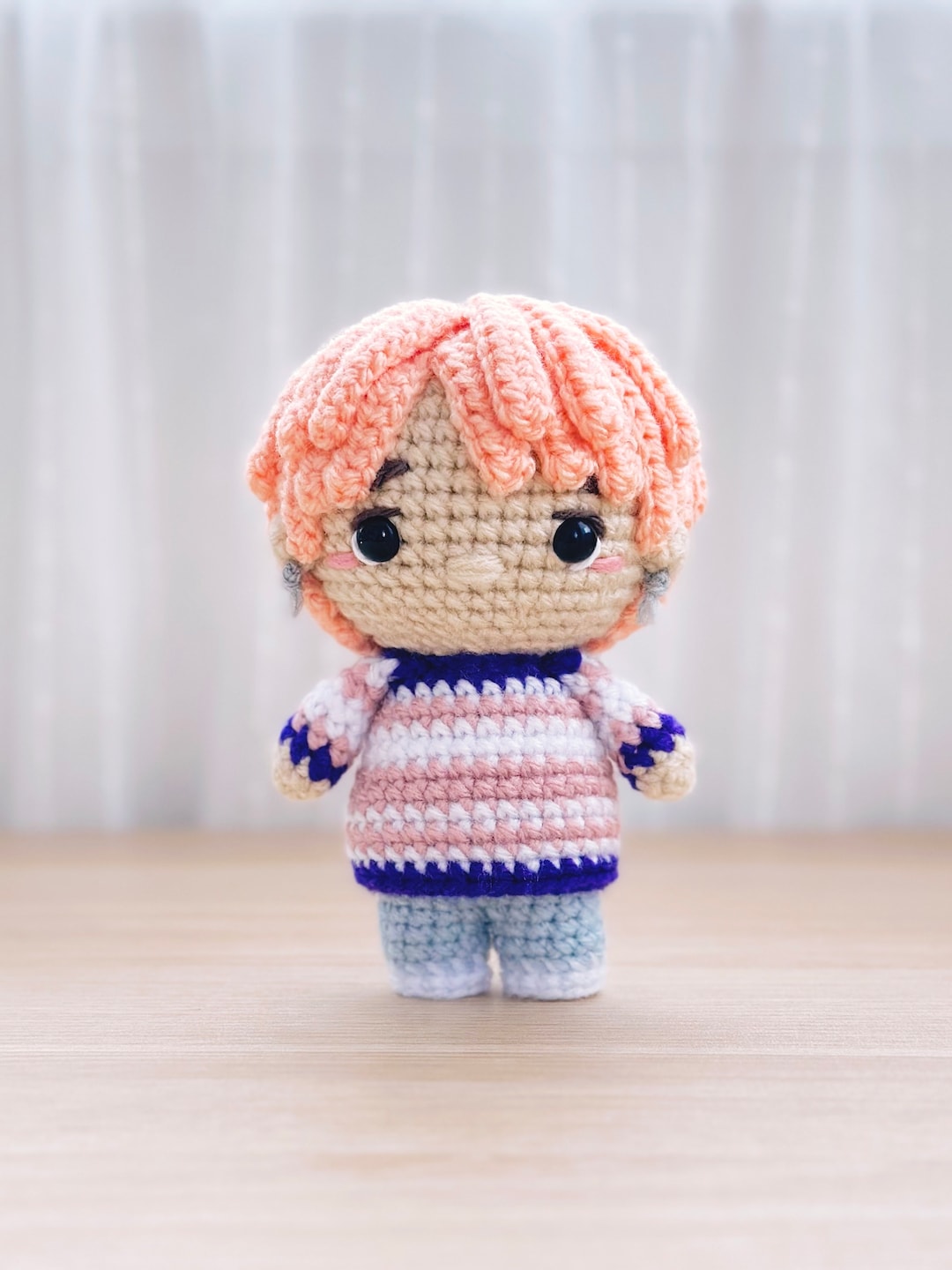 Crochet BTS Jimin “boy With Luv” Figure/doll - Etsy