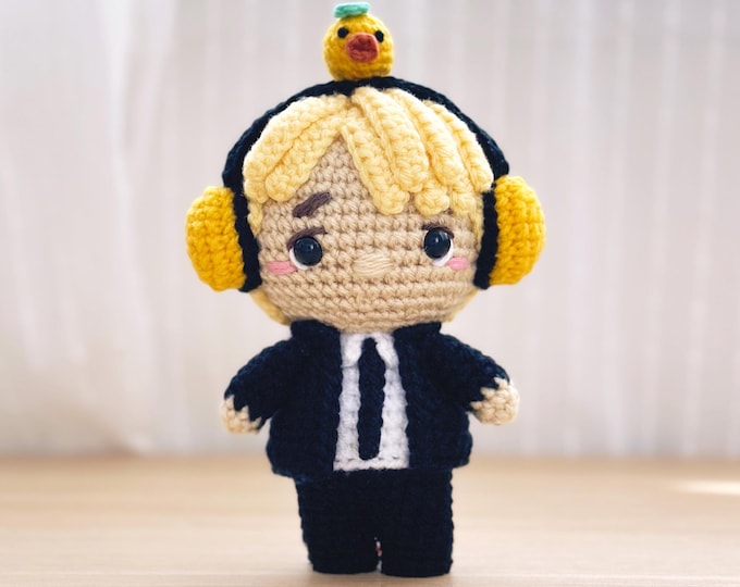 Crochet BTS Jimin ”lachimolala” Figure/doll - Etsy