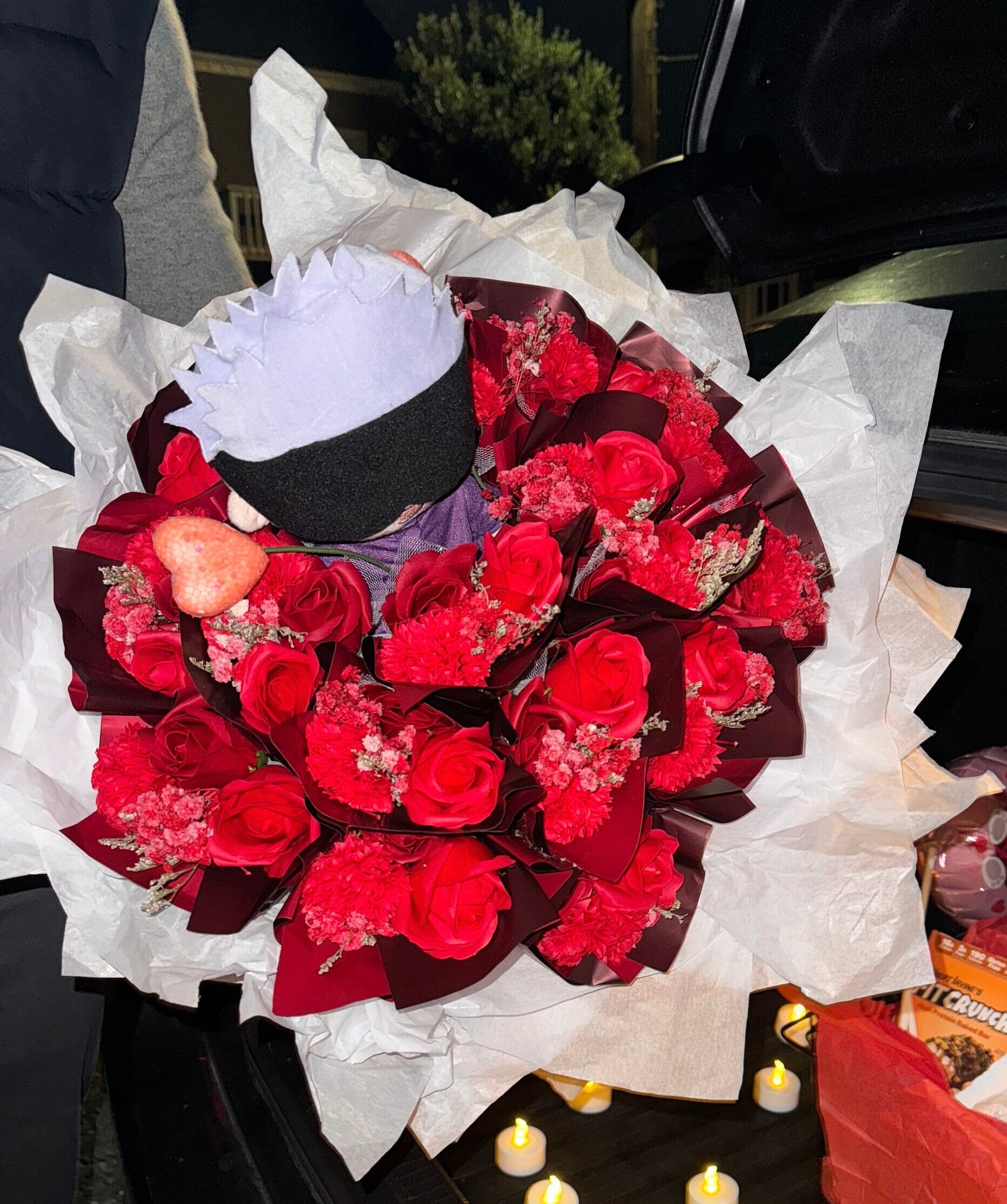 Handmade Jujutsu Kaisen Gojo Bouquet or Any Character of Choice - Etsy