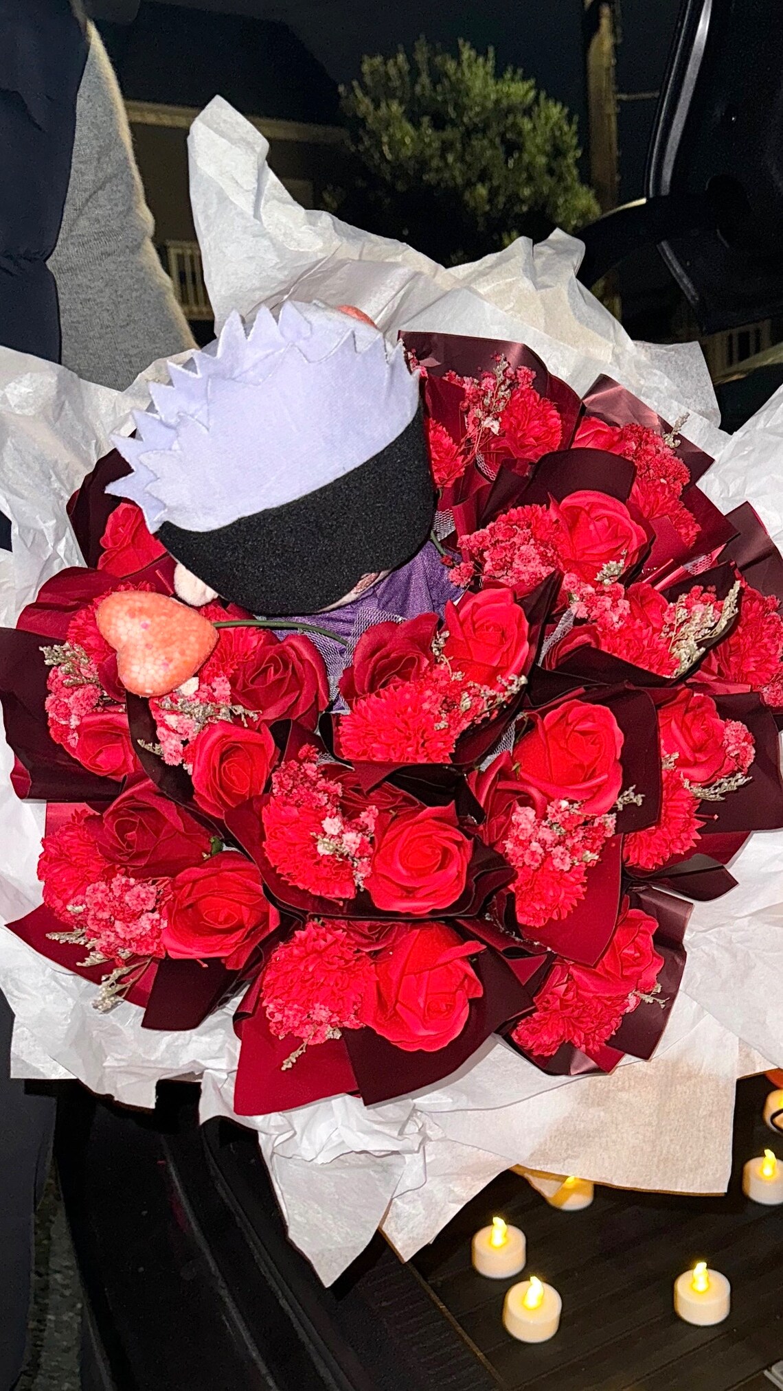 Handmade Jujutsu Kaisen Gojo Bouquet or Any Character of Choice - Etsy