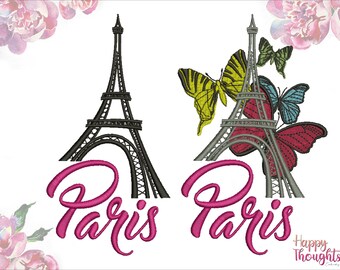 Paris Embroidery | Etsy