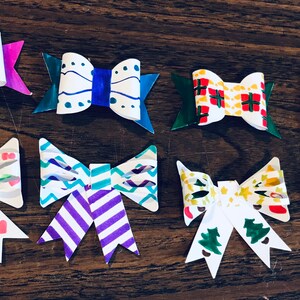 DIY Paper Bows Kit Craft Paper Bows Scrapbooking - Etsy