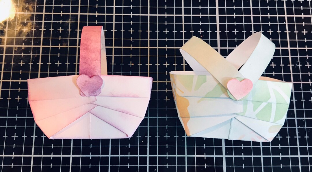 DIY Mini Basket Kit Kids Paper Craftsarts Crafts - Etsy