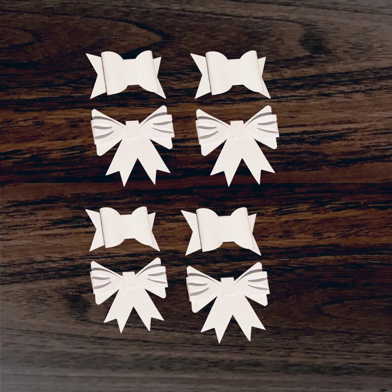 DIY Paper Bows Kit Craft Paper Bows Scrapbooking - Etsy