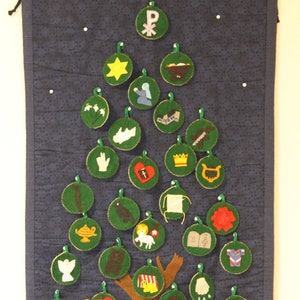 Jesse Tree PATTERN Download Family Package - Etsy