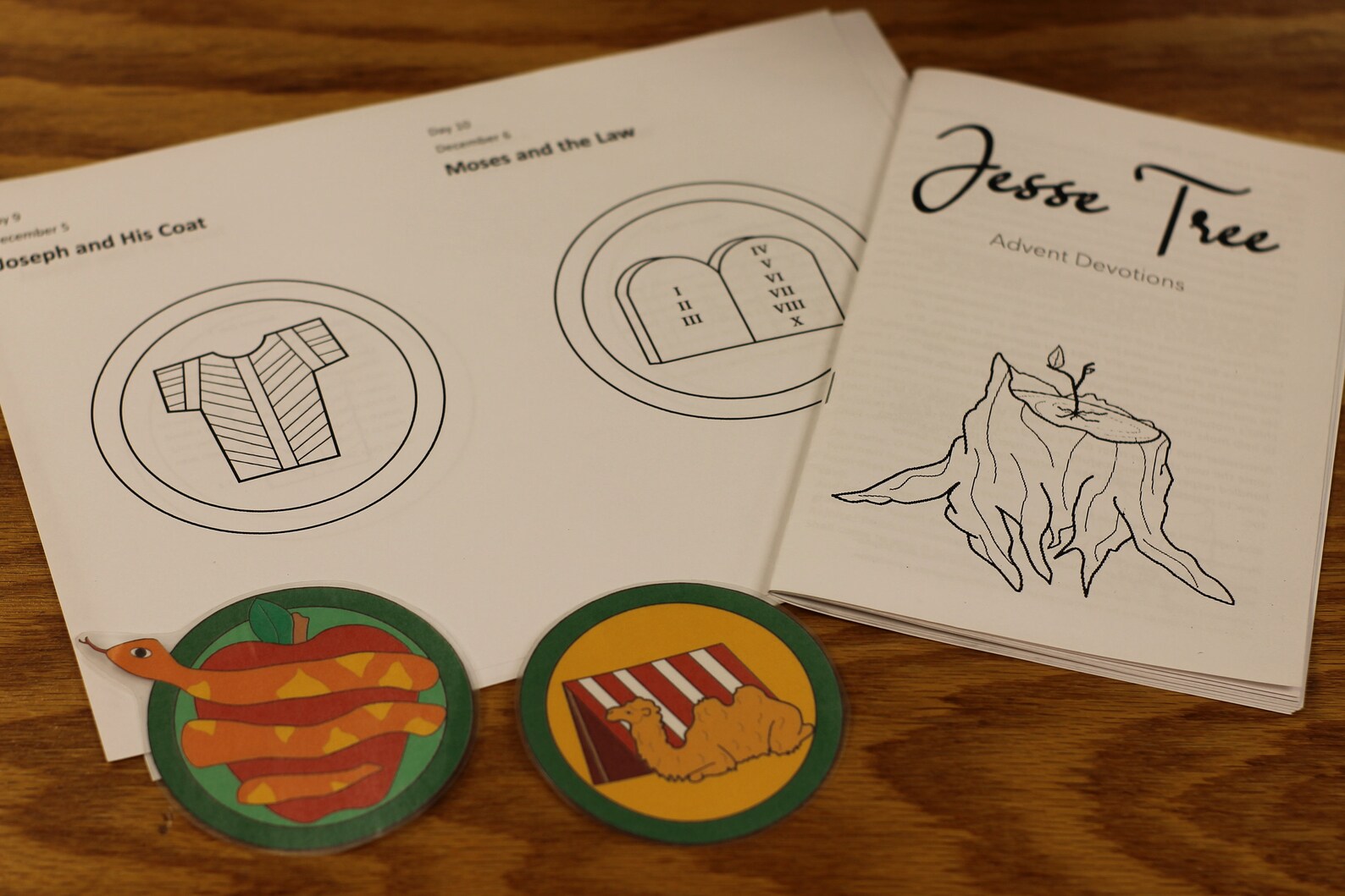 Jesse Tree PATTERN Download Family Package - Etsy