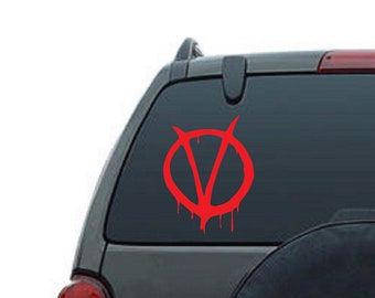 V for Vendetta Logo | Etsy