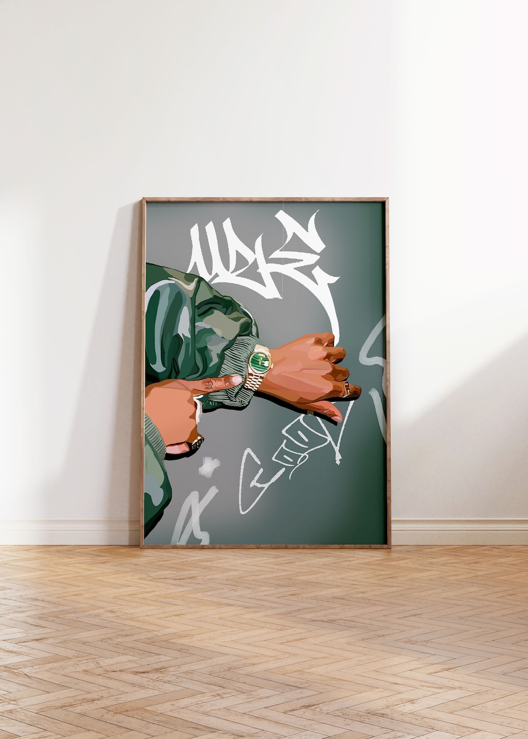 Black Inspo Art Poster | Physical Print | Wall Art | Boho Art | Black ...