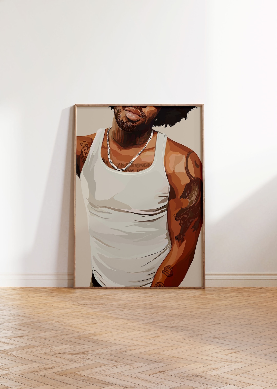 Black Art | Physical Print | Wall Art | Black Woman | Black Owned Print ...