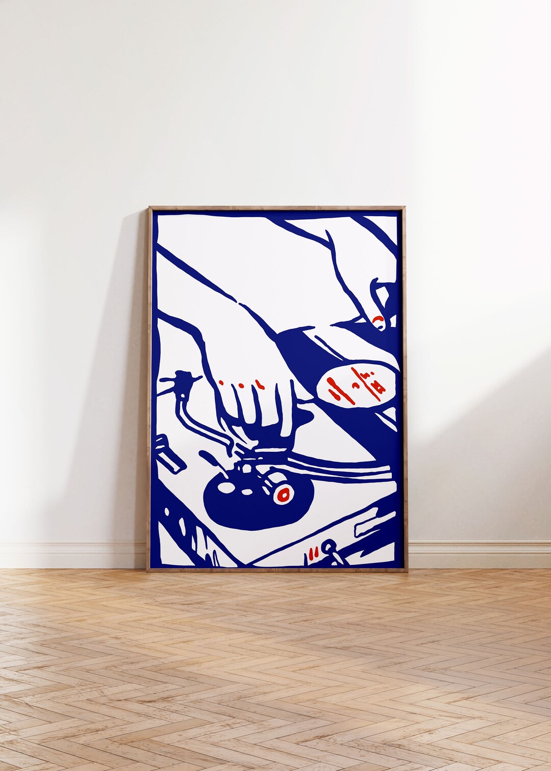 Retro Vinyl Record Print | Wall Art | Retro | Typo Print | Home Decor ...
