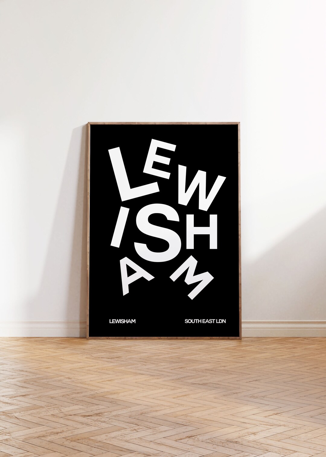 Lewisham South London Print Poster, South Ldn, Trendt, Cute ...