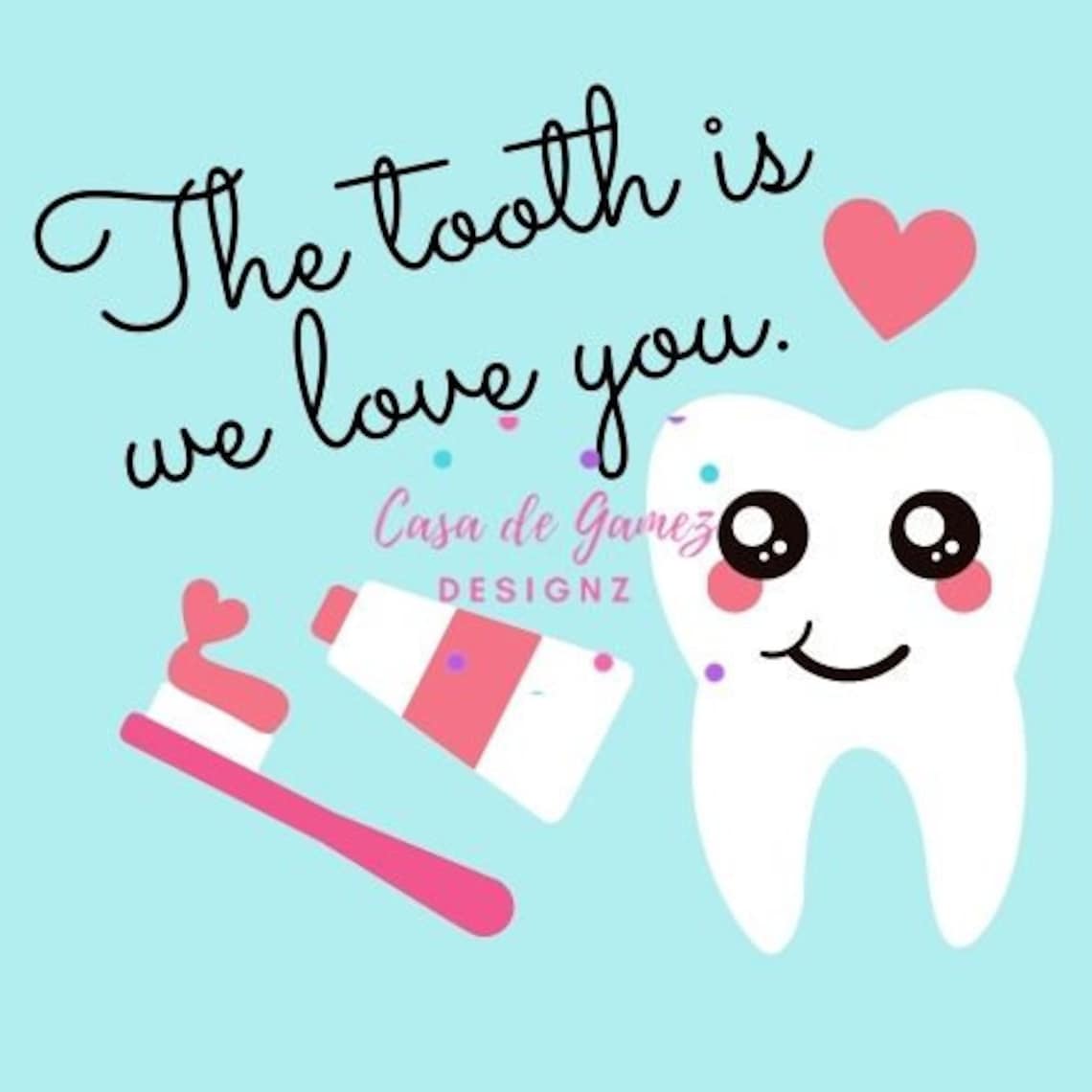 Dental Valentine's Day Svg/png/jpg - Dental - Dental Assistant ...