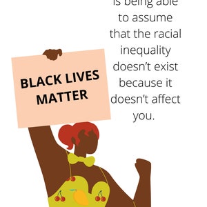 A Definition of White Privilege - Etsy