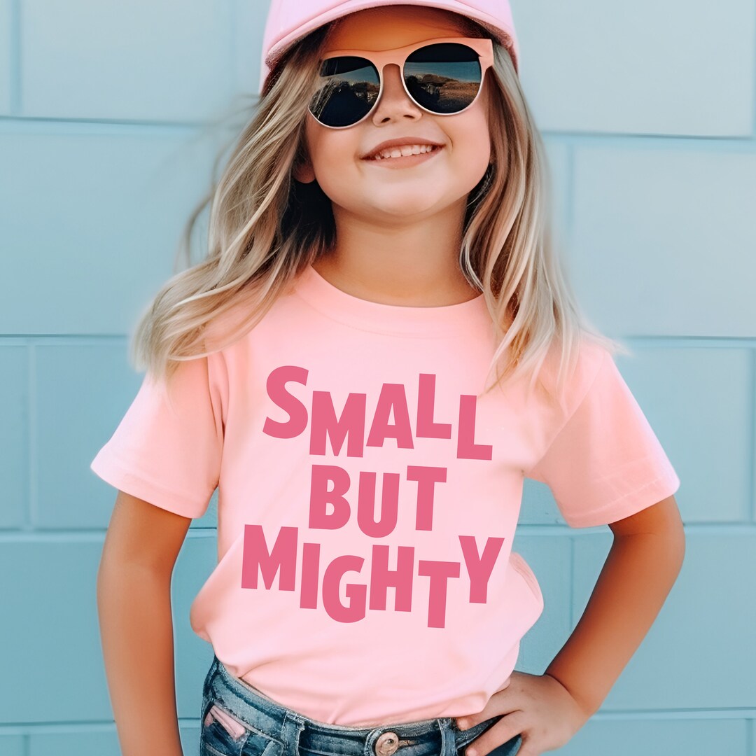 Small but Mighty Shirt for Boys and Girls, Christian T Shirt for Teen ...